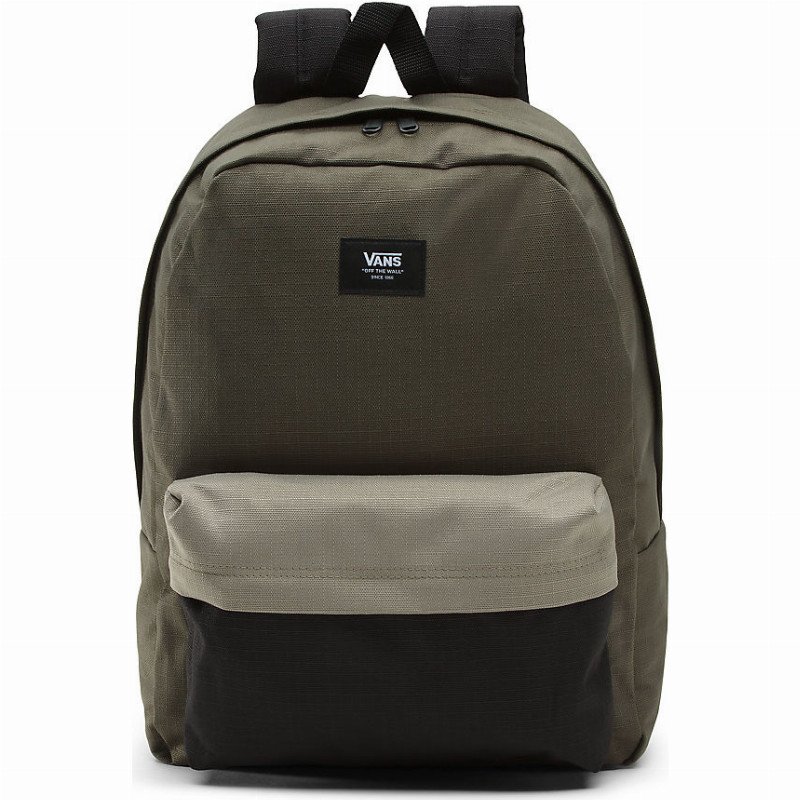 Vans 66 SUPPLY OLD SKOOL III BACKPACK (GRAPE LEAF-VETIVER) MEN GREEN